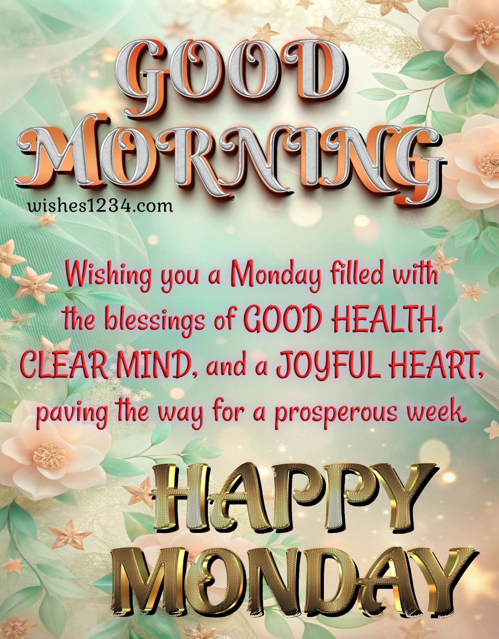 Good Morning Monday Blessings with Images To Start Your Week Right