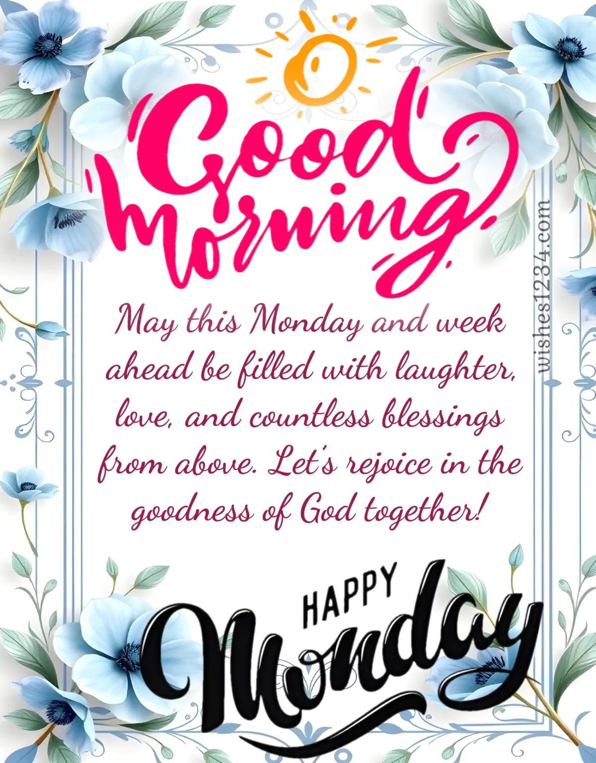 Good Morning Monday Blessings with Images To Start Your Week Right