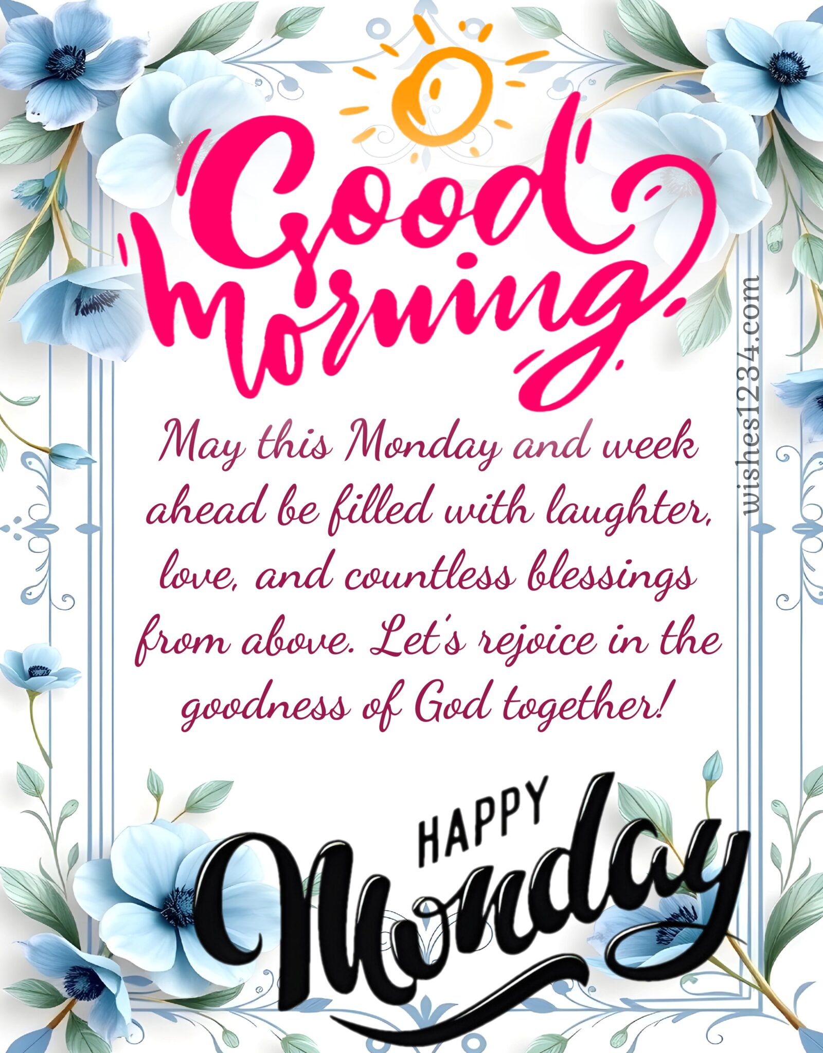 Good Morning Monday Blessings with Images To Start Your Week Right