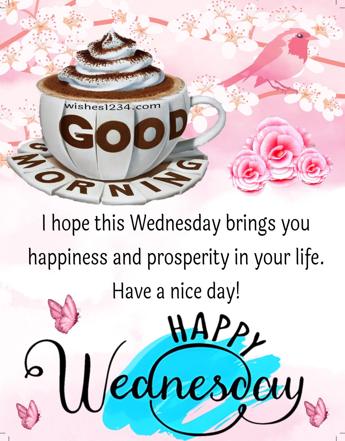Wednesday Blessings, Quotes and Prayers Images
