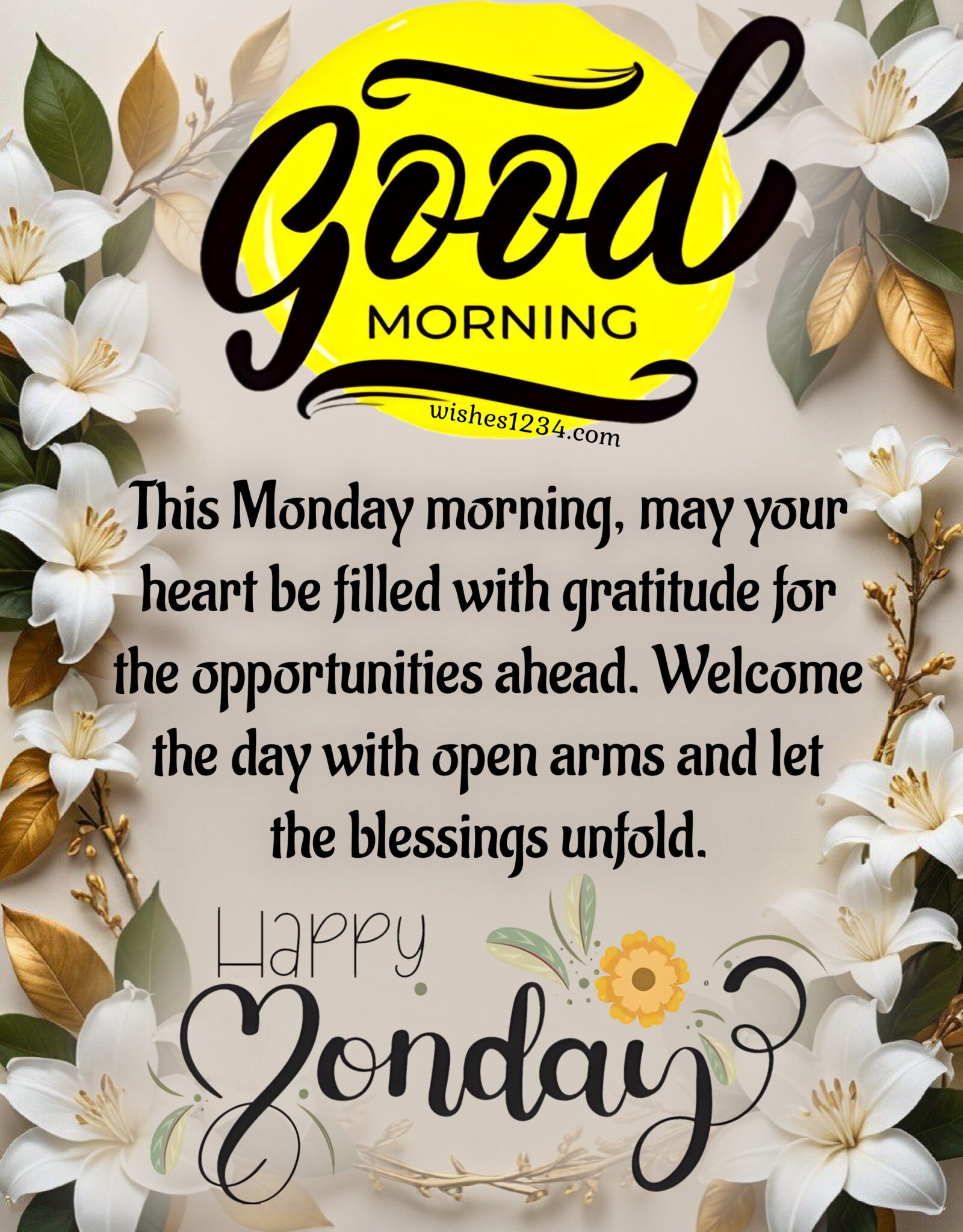 Good Morning Monday Blessings with Images To Start Your Week Right