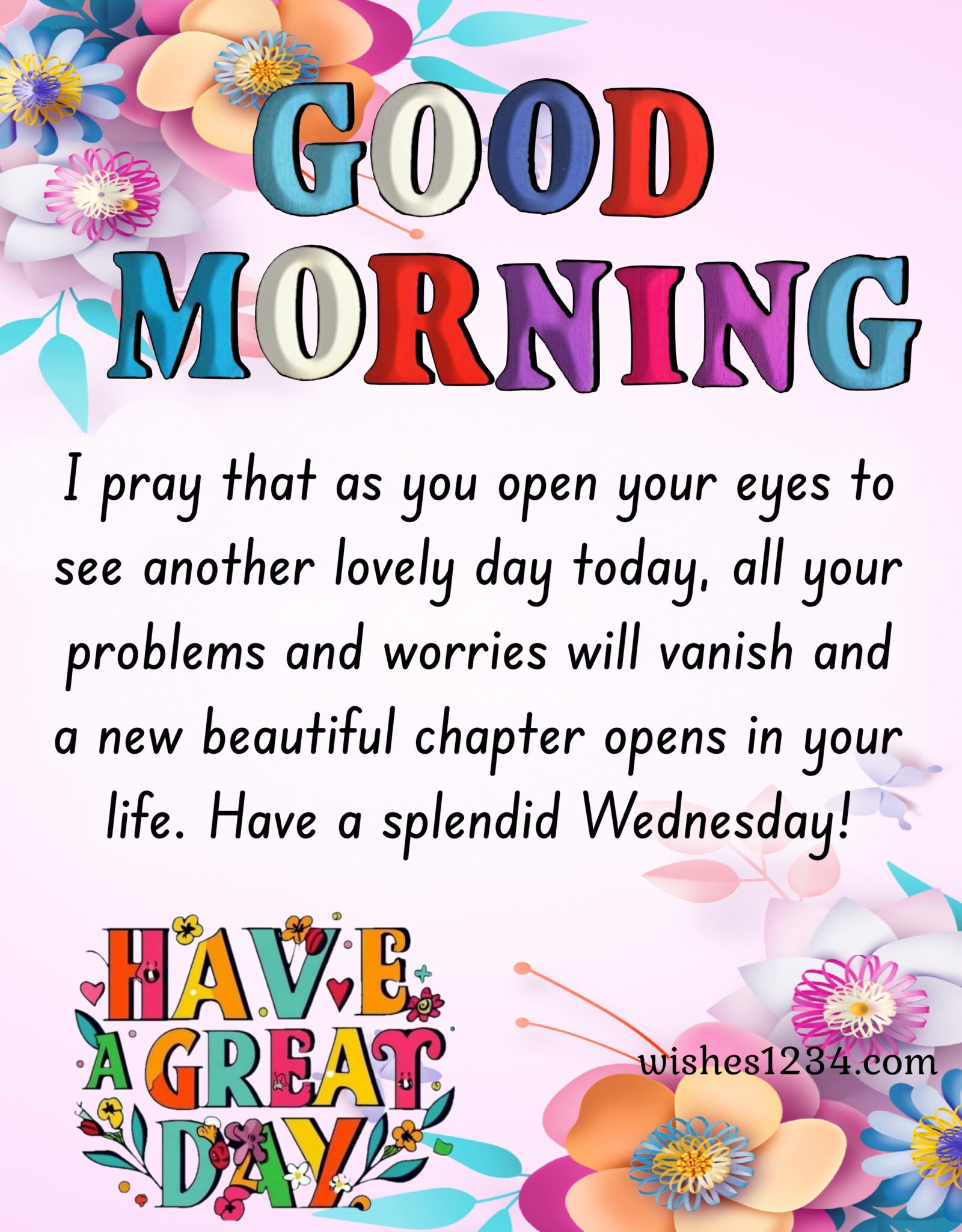 Wednesday Blessings, Quotes and Prayers Images