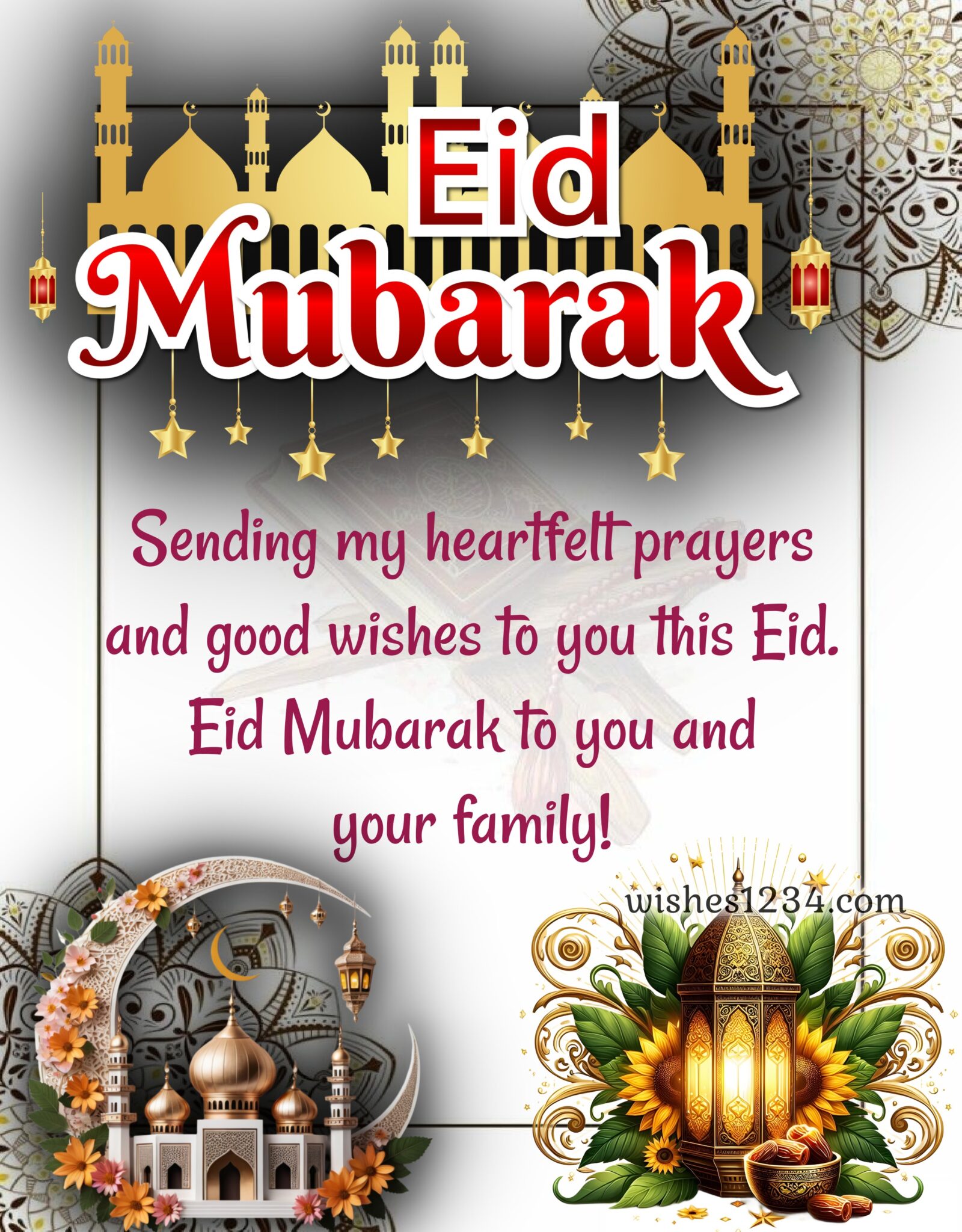 Eid Mubarak Wishes 2025: 50+ Best Eid-al-Fitr wishes, messages, images ...