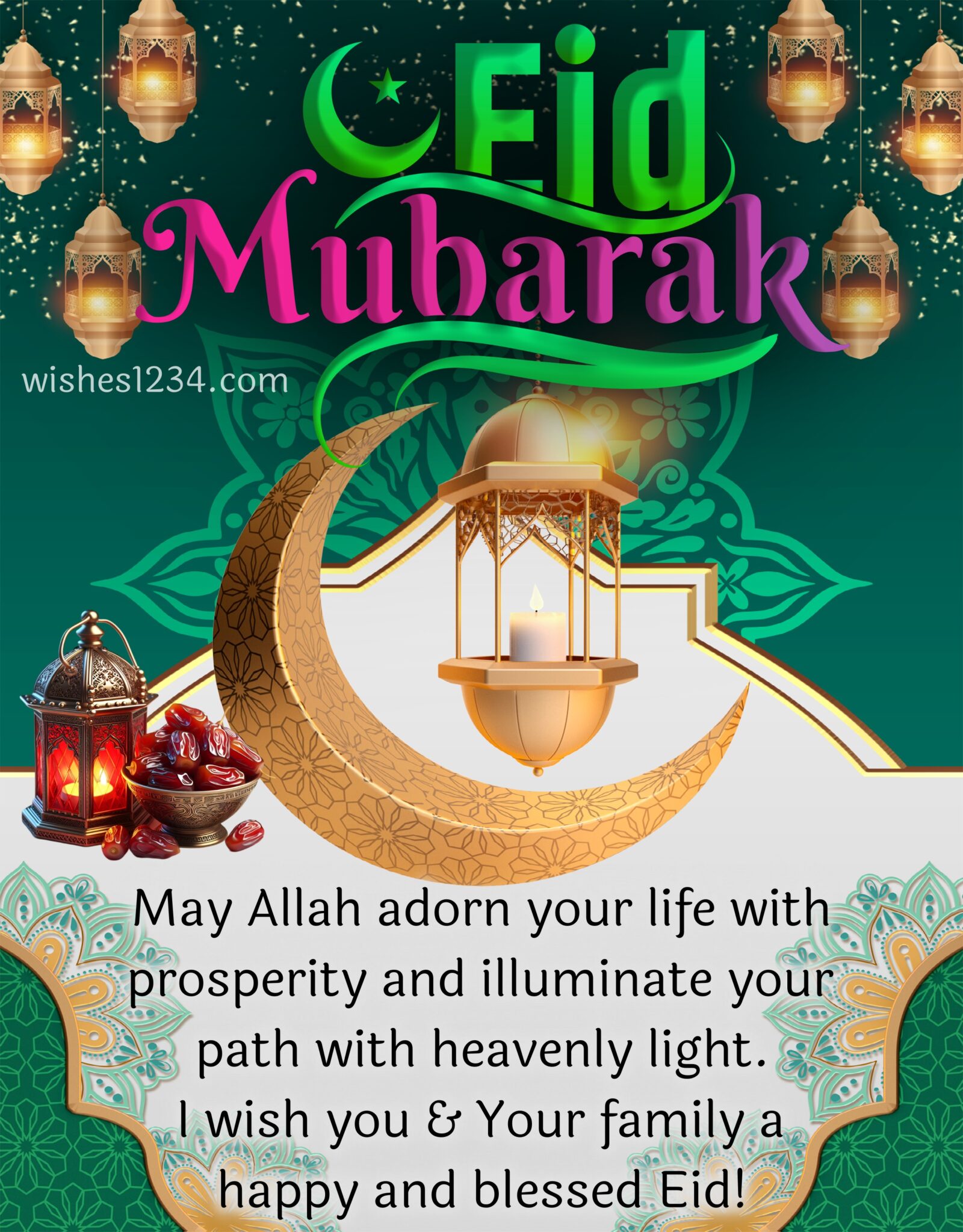 Eid Mubarak Wishes 2025: 50+ Best Eid-al-Fitr wishes, messages, images ...
