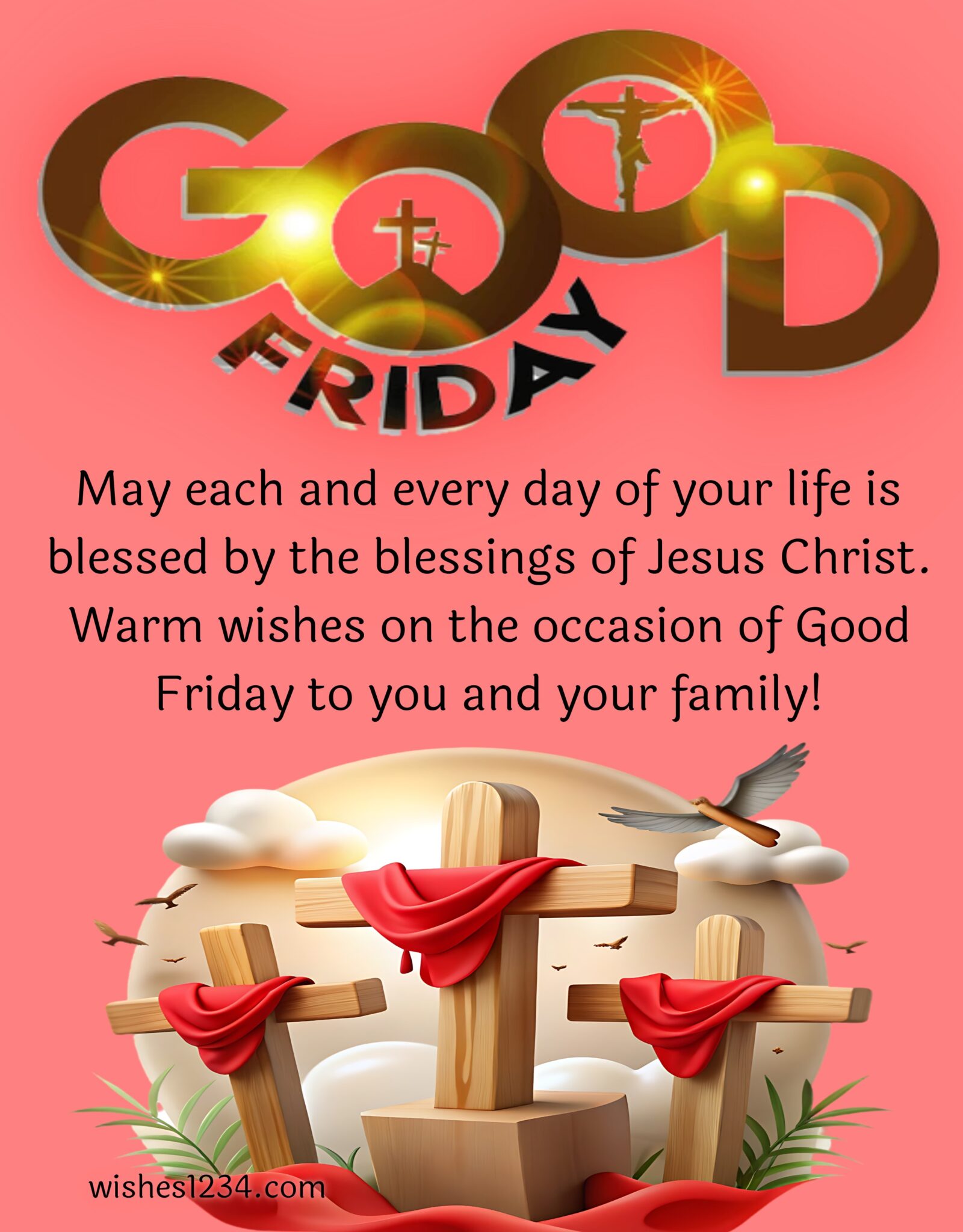 Good Friday 2025: 50+ Quotes, Wishes, Greetings and Messages with ...