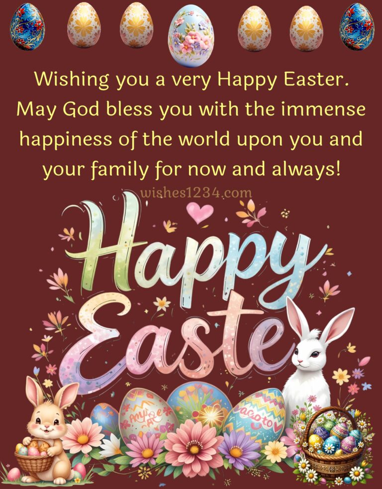 Happy Easter 2025: 50+ Wishes, Quotes, Greetings, and Messages with ...