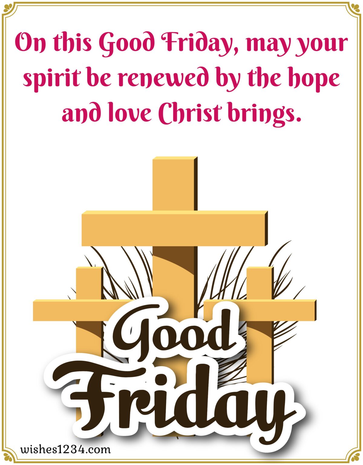Good Friday 2025: 50+ Quotes, Wishes, Greetings and Messages with ...
