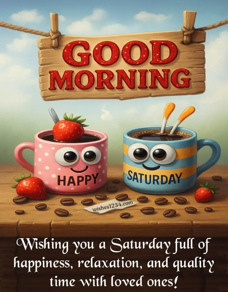 Happy Saturday: 50+ Quotes, Wishes, Greetings and Messages with Images ...