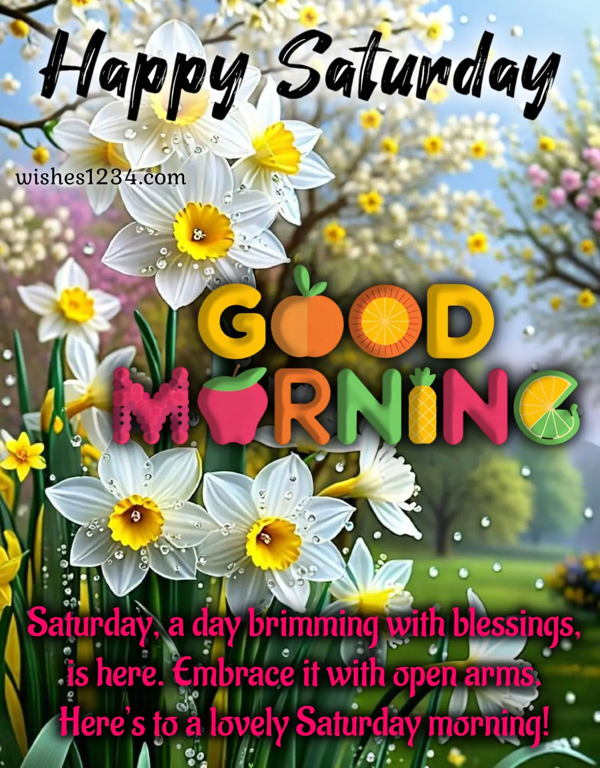Happy Saturday: 50+ Quotes, Wishes, Greetings and Messages with Images ...
