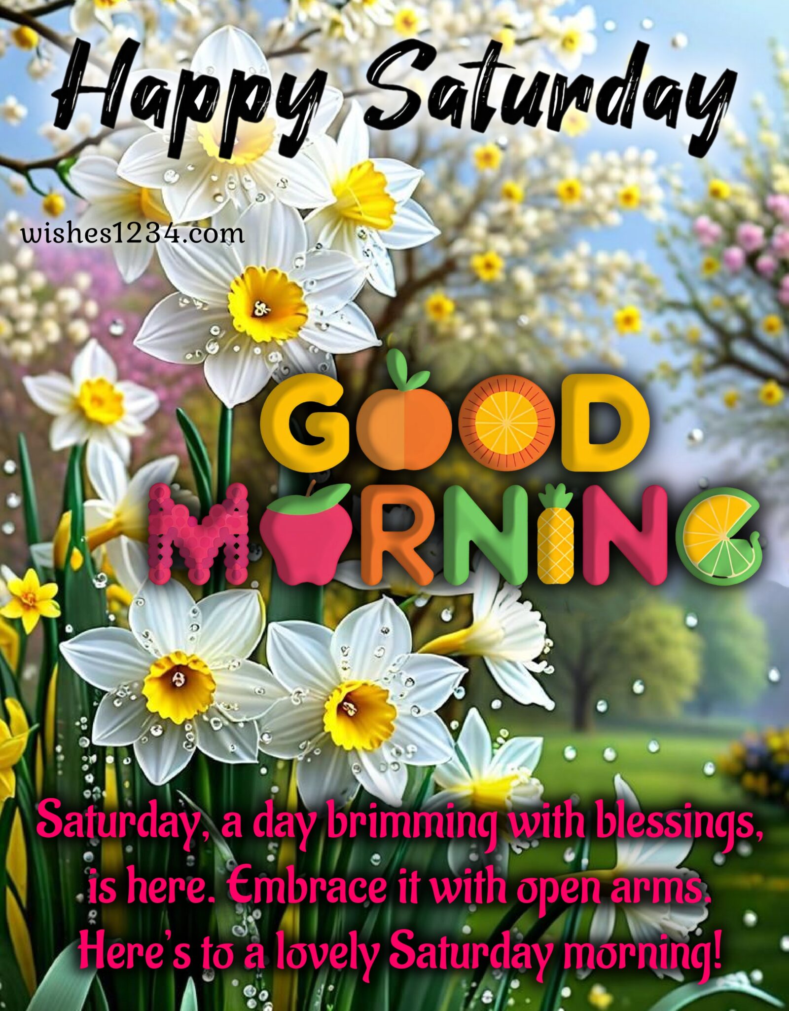 Happy Saturday: 50+ Quotes, Wishes, Greetings and Messages with Images ...