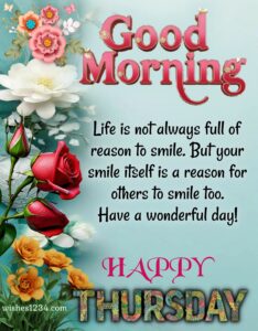 Happy Thursday Images with Quotes, Wishes, Blessings Greetings, Text ...