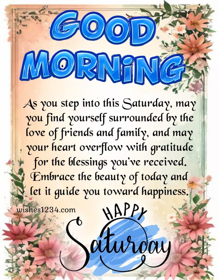 Happy Saturday: 50+ Quotes, Wishes, Greetings and Messages with Images ...