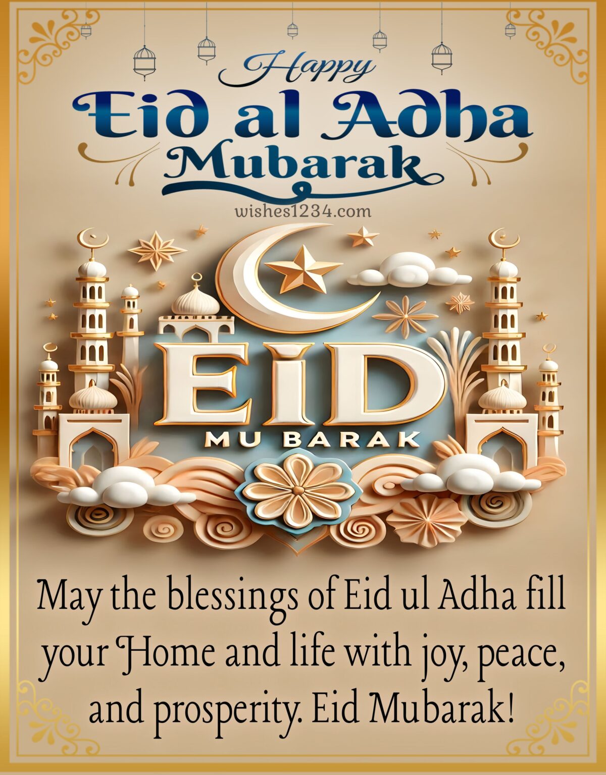 Eid al Adha Mubarak 2025: 50+ Wishes, Quotes, Greetings, and Messages ...