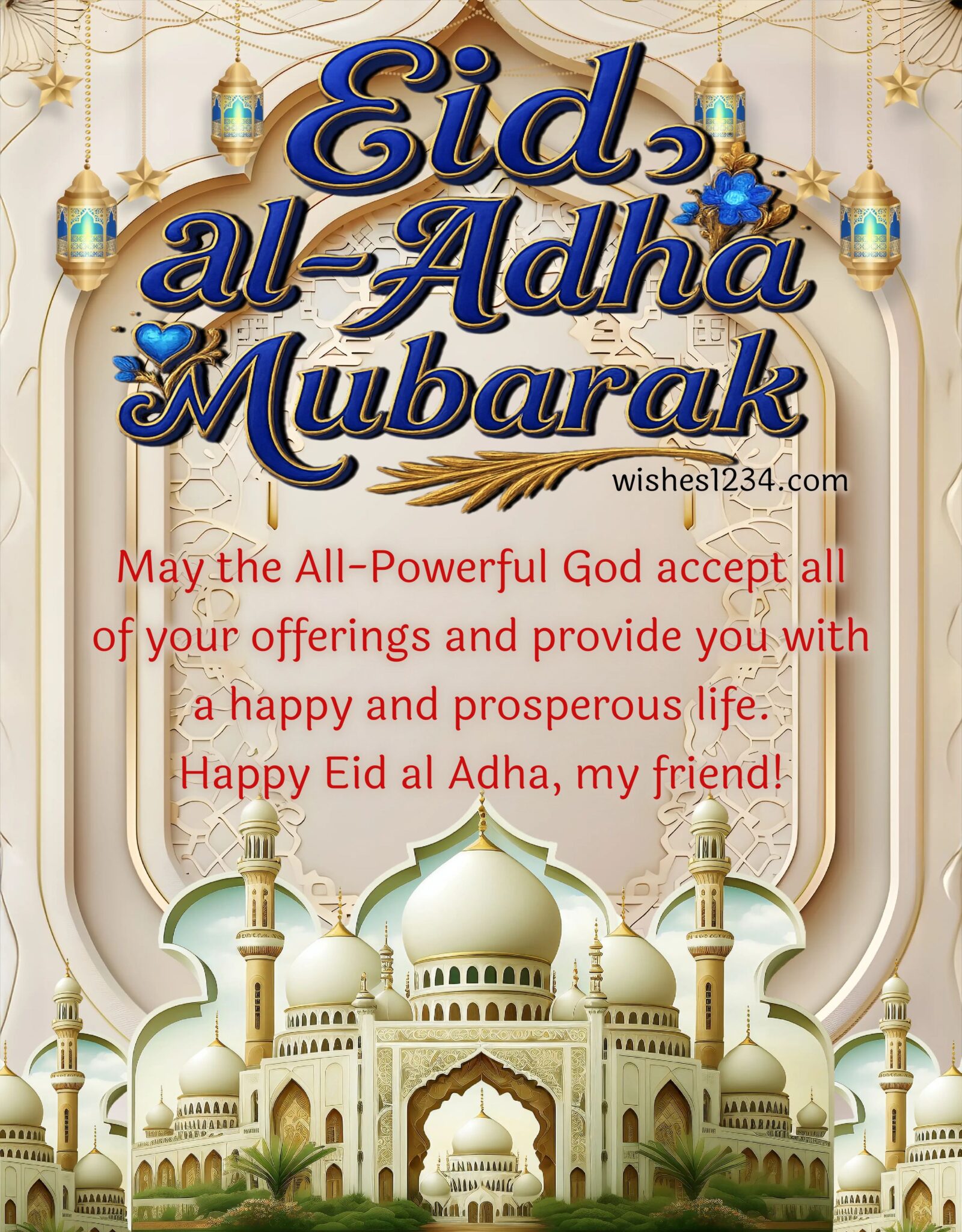 Eid al Adha Mubarak 2025: 50+ Wishes, Quotes, Greetings, and Messages ...
