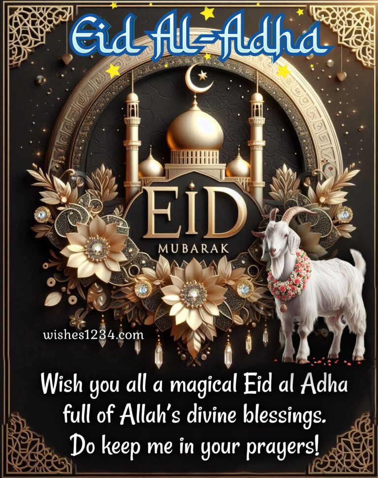 Eid al Adha Mubarak 2025: 50+ Wishes, Quotes, Greetings, and Messages ...