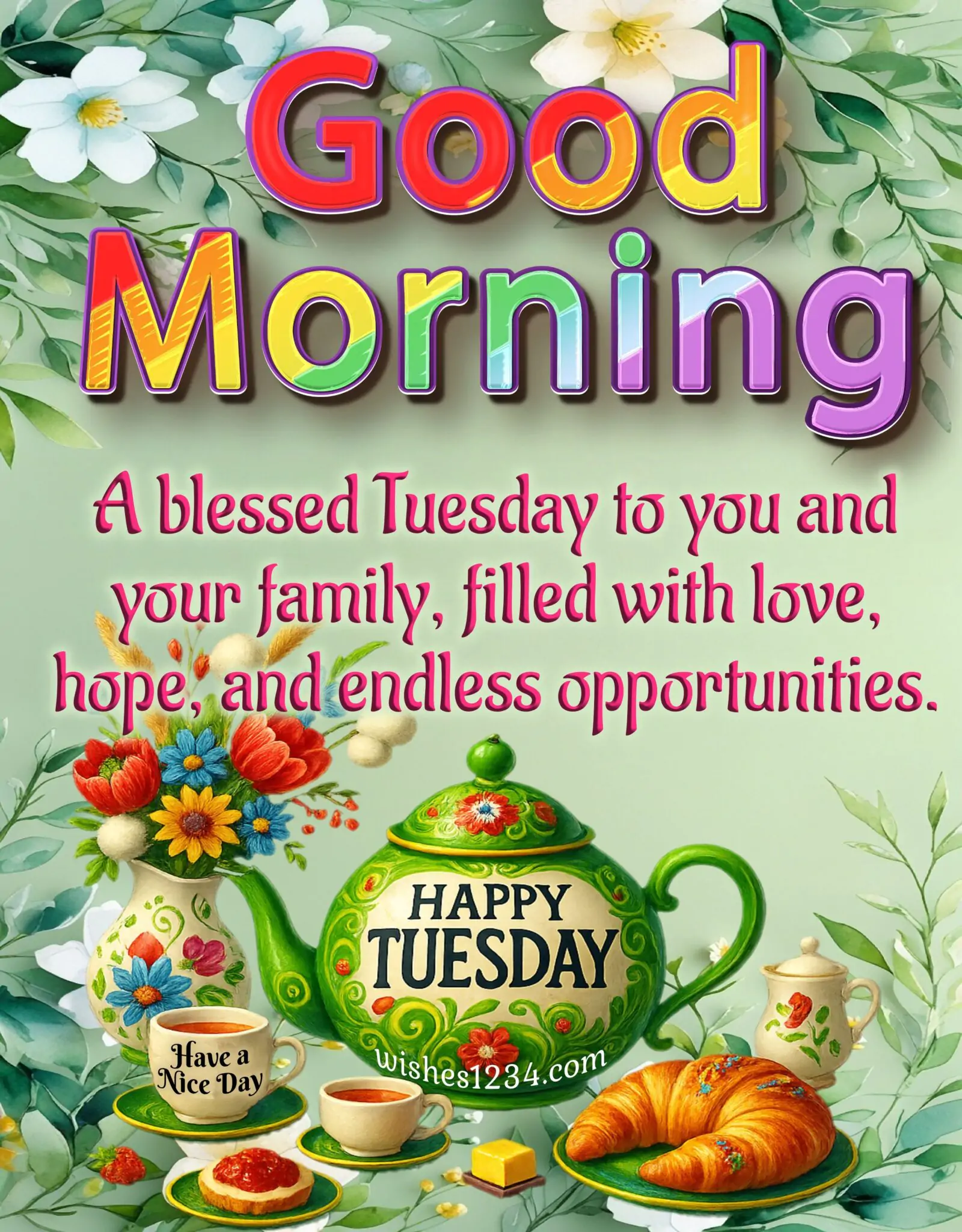 Happy Tuesday Images: 50+ Wishes, Quotes, Greetings, and Messages with ...