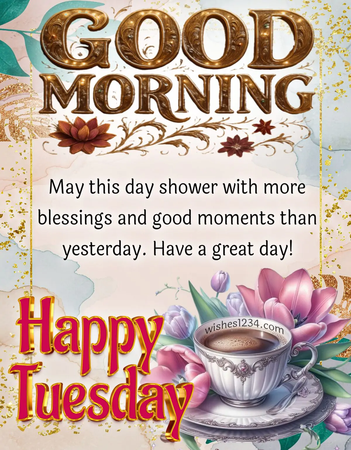 Happy Tuesday Images: 50+ Wishes, Quotes, Greetings, and Messages with ...