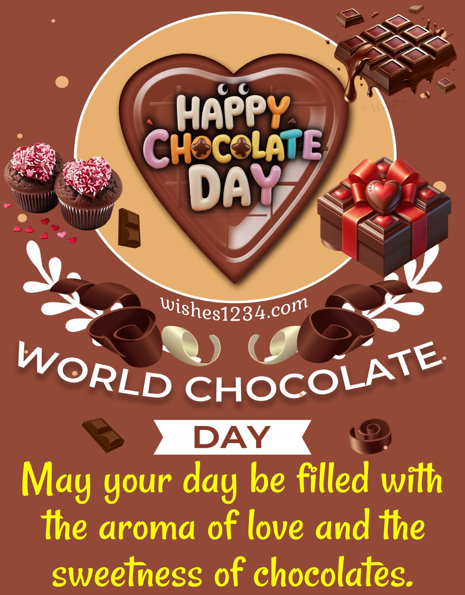 Happy Chocolate Day 2025: 50+ Wishes, Greetings, Quotes, and Messages ...