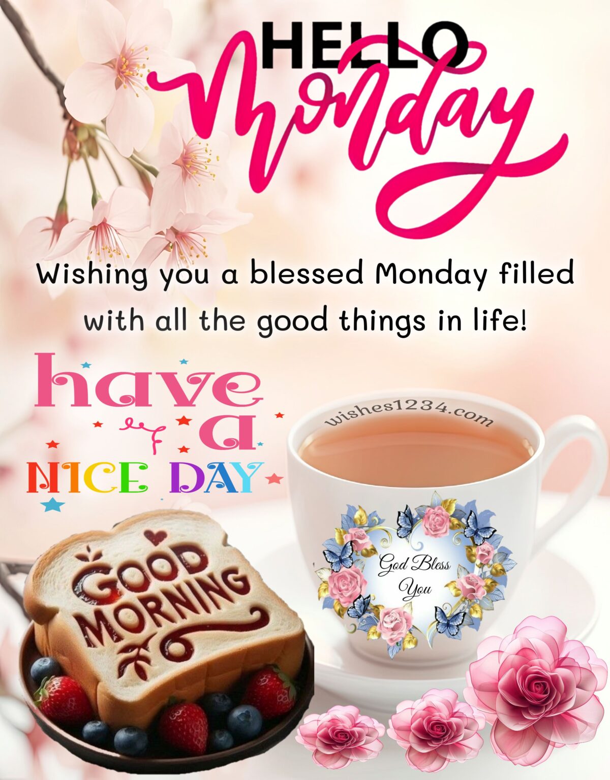 Happy Monday: 50+ Blessings, Wishes, Prayers, Quotes, Greetings, and ...