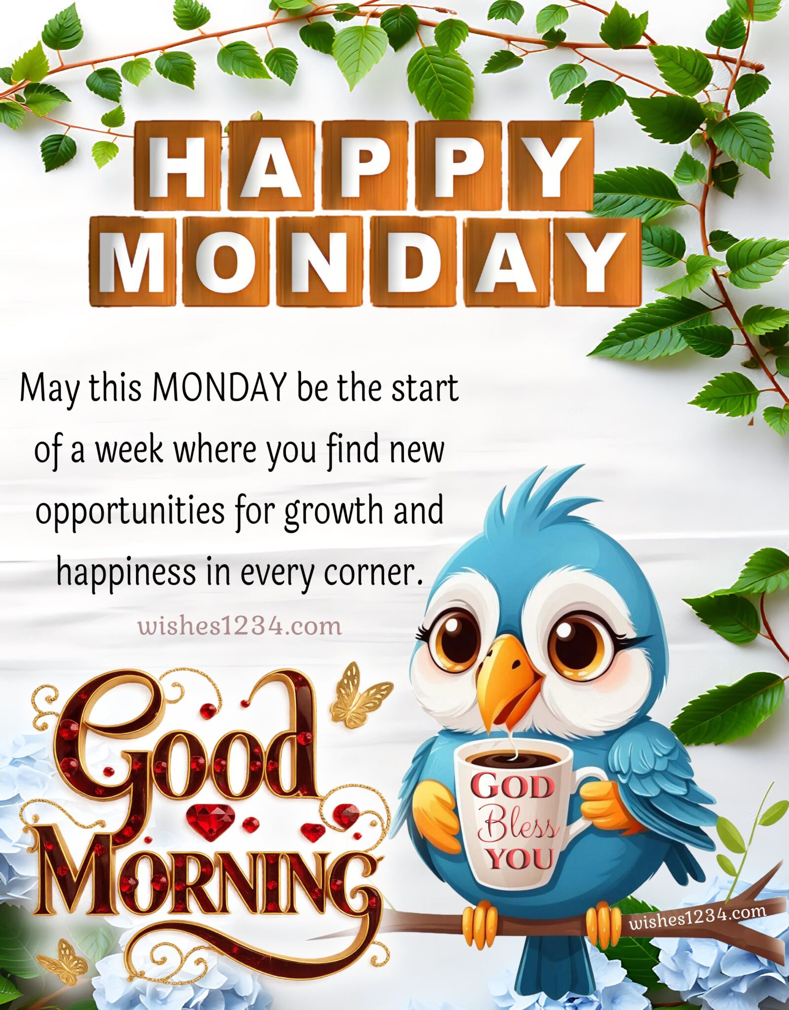 Happy Monday: 50+ Blessings, Wishes, Prayers, Quotes, Greetings, and ...