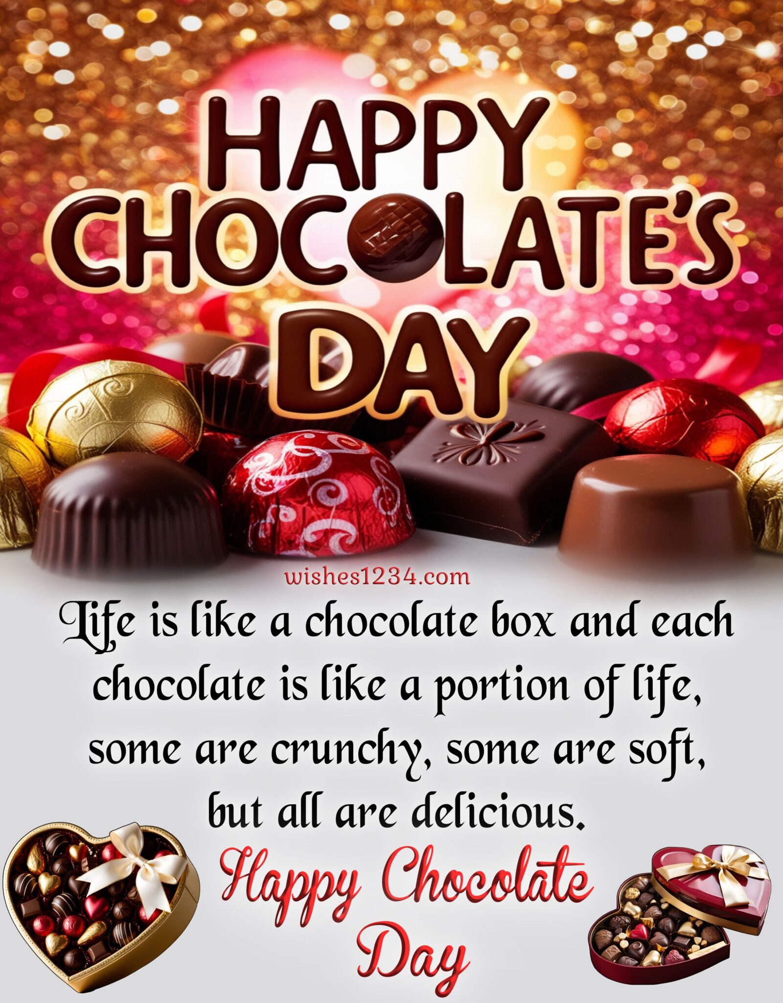 Happy Chocolate Day 2025: 50+ Wishes, Greetings, Quotes, and Messages ...