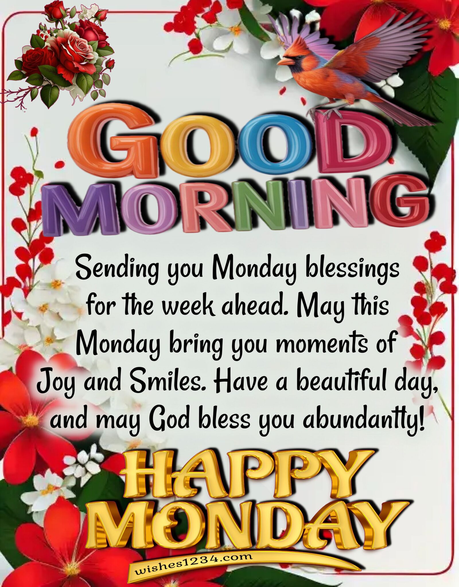 Happy Monday: 50+ Blessings, Wishes, Prayers, Quotes, Greetings, and ...