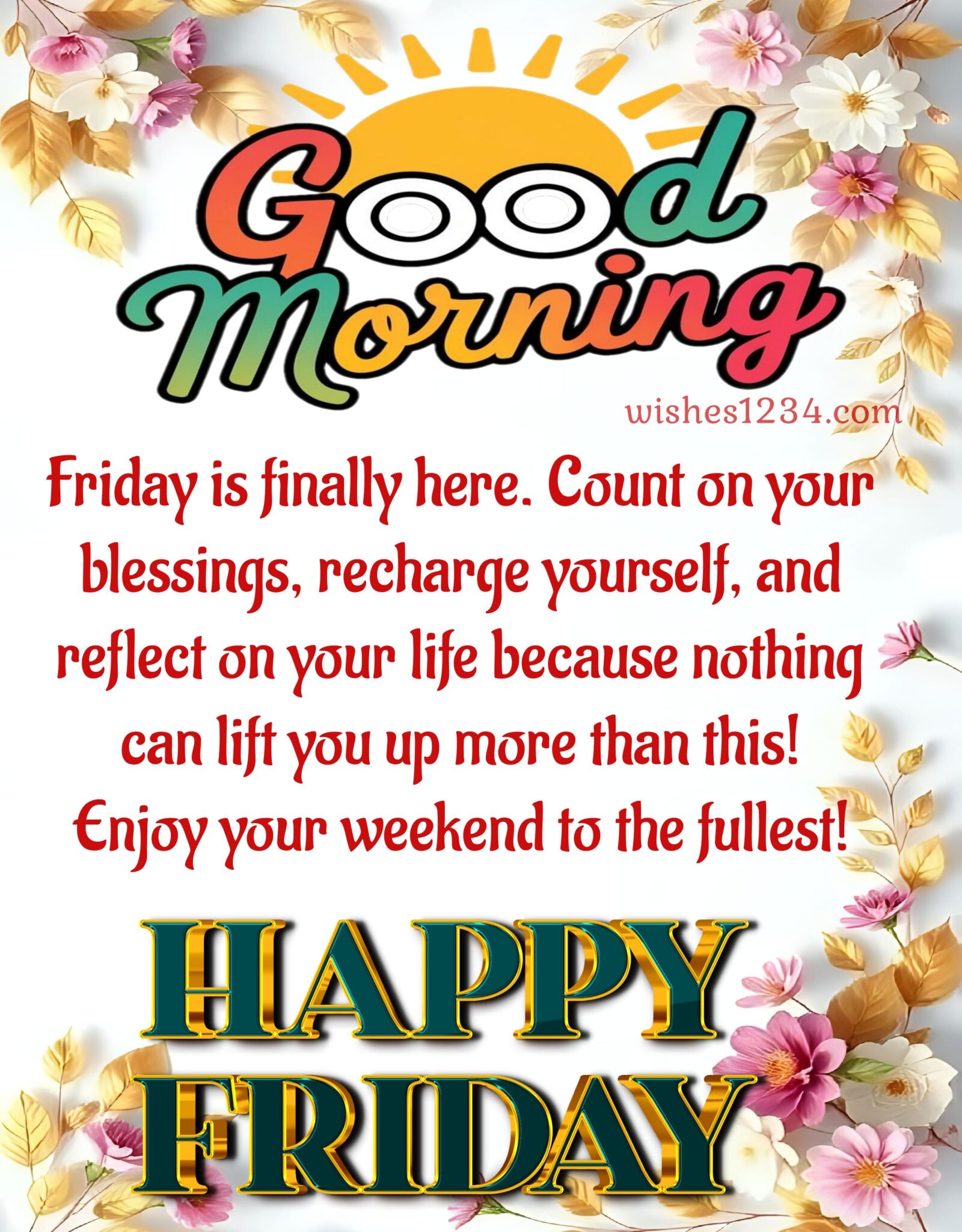 Friday Morning Blessings: 50+ Blessings, Wishes, Prayers, Quotes ...