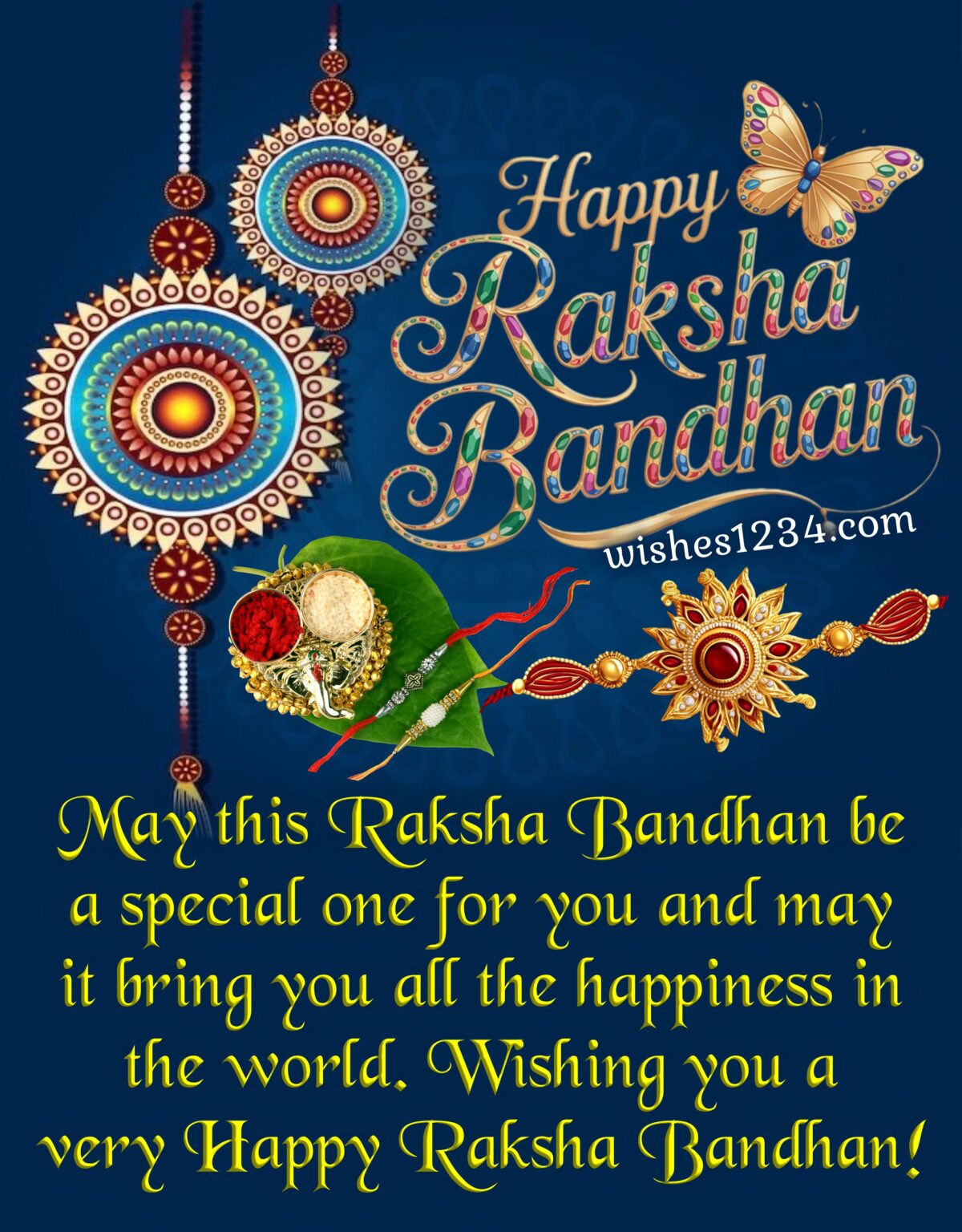 Happy Rakhi 2025: 50+ Wishes, Quotes, Greetings, and Messages with ...