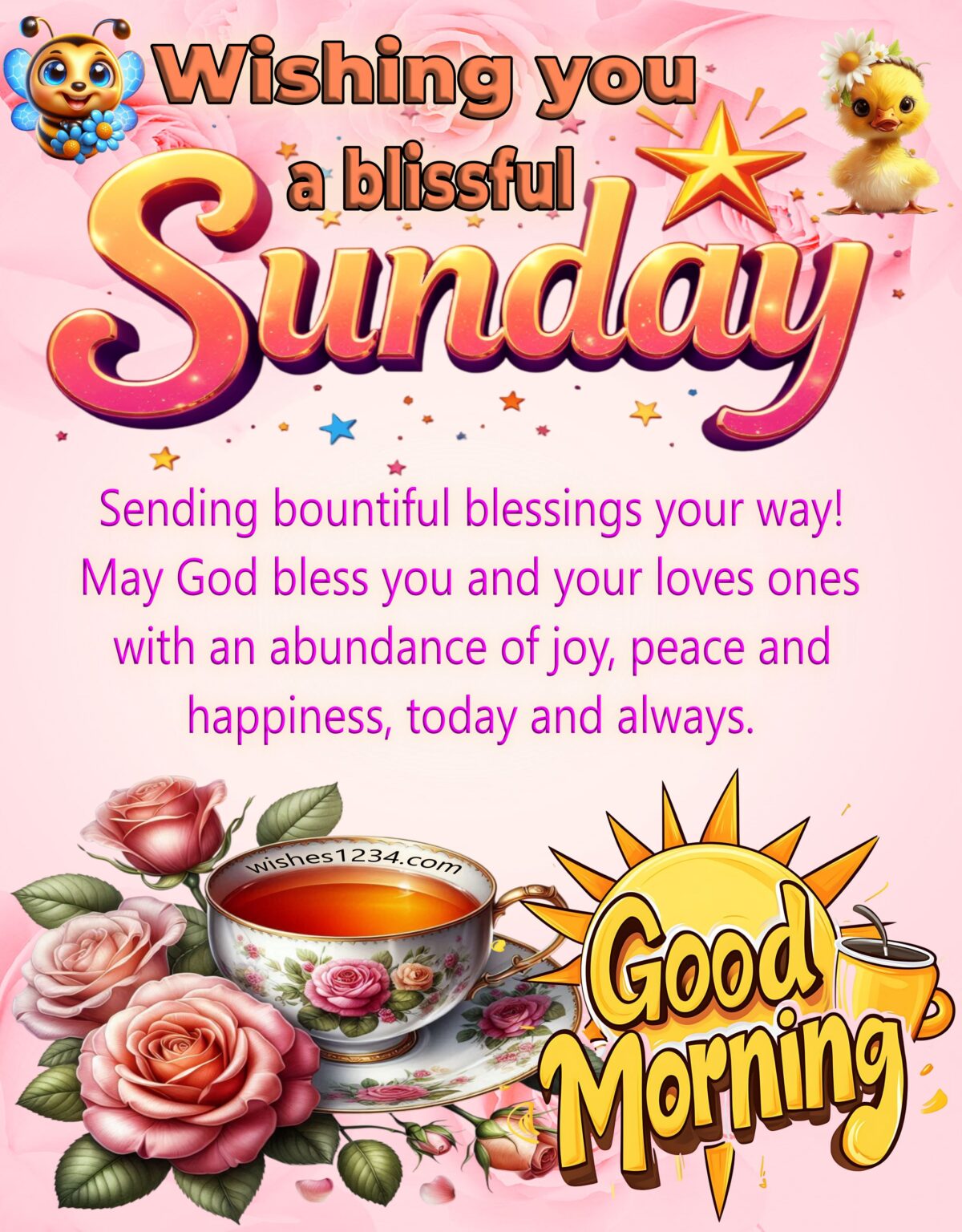 Sunday Morning Greetings : 50+ Blessings, Wishes, Prayers, Quotes ...