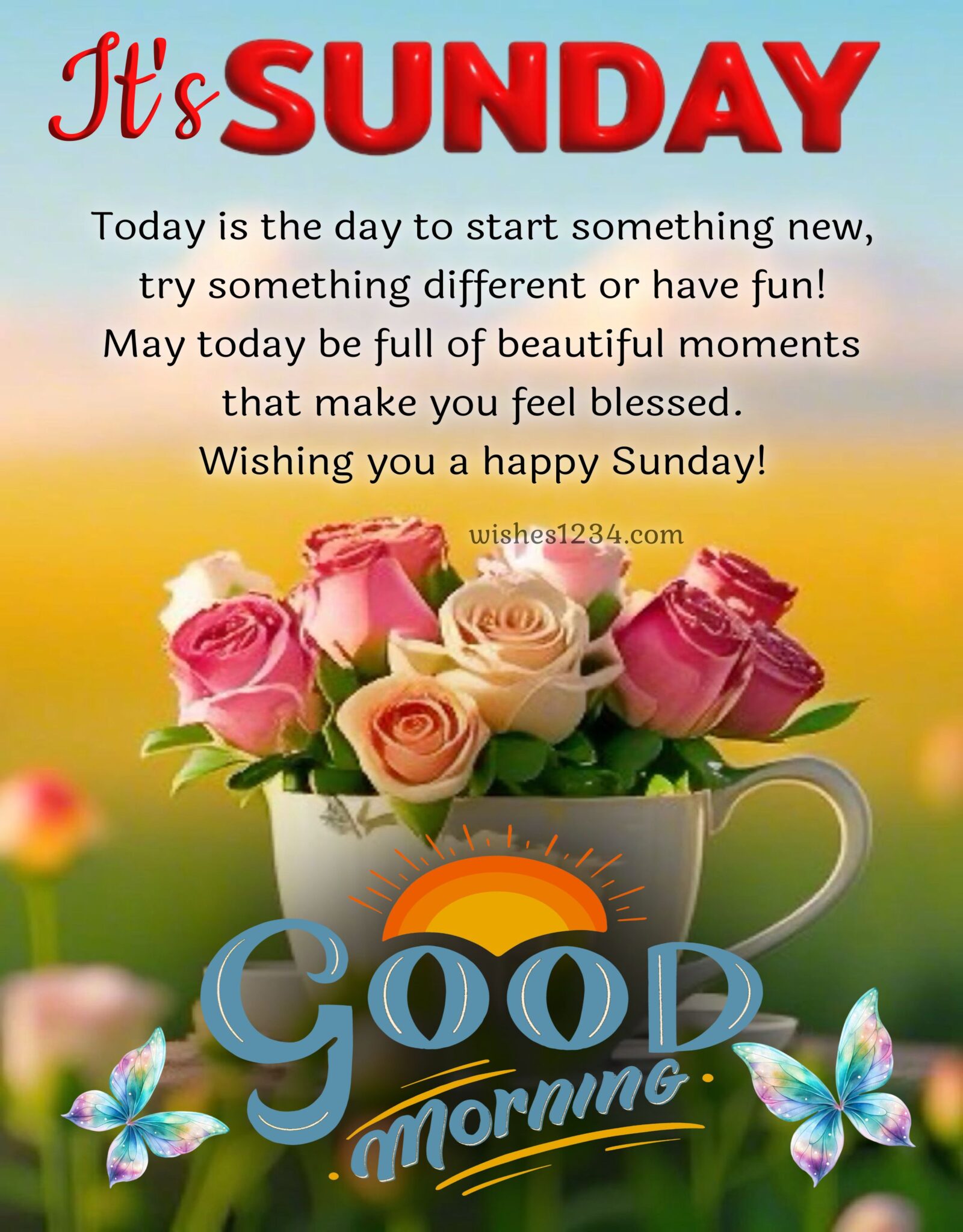 Sunday Morning Greetings : 50+ Blessings, Wishes, Prayers, Quotes ...