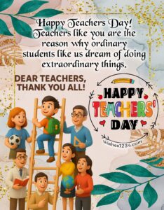 50+ Heartfelt Teacher's Day Wishes, Quotes, Greetings, and Messages ...