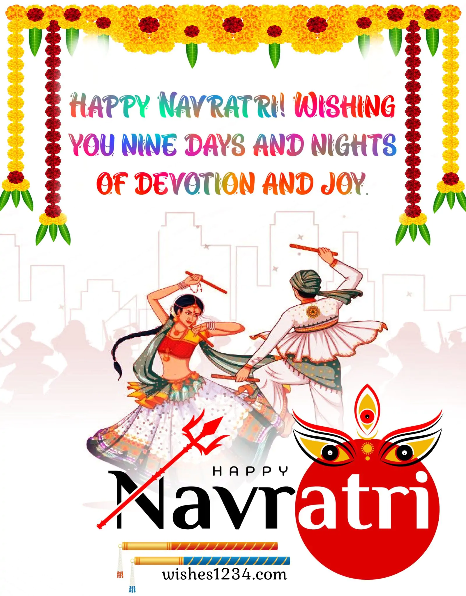 50+ Heartfelt Happy Navratri Wishes, Quotes, Greetings, WhatsApp Status ...