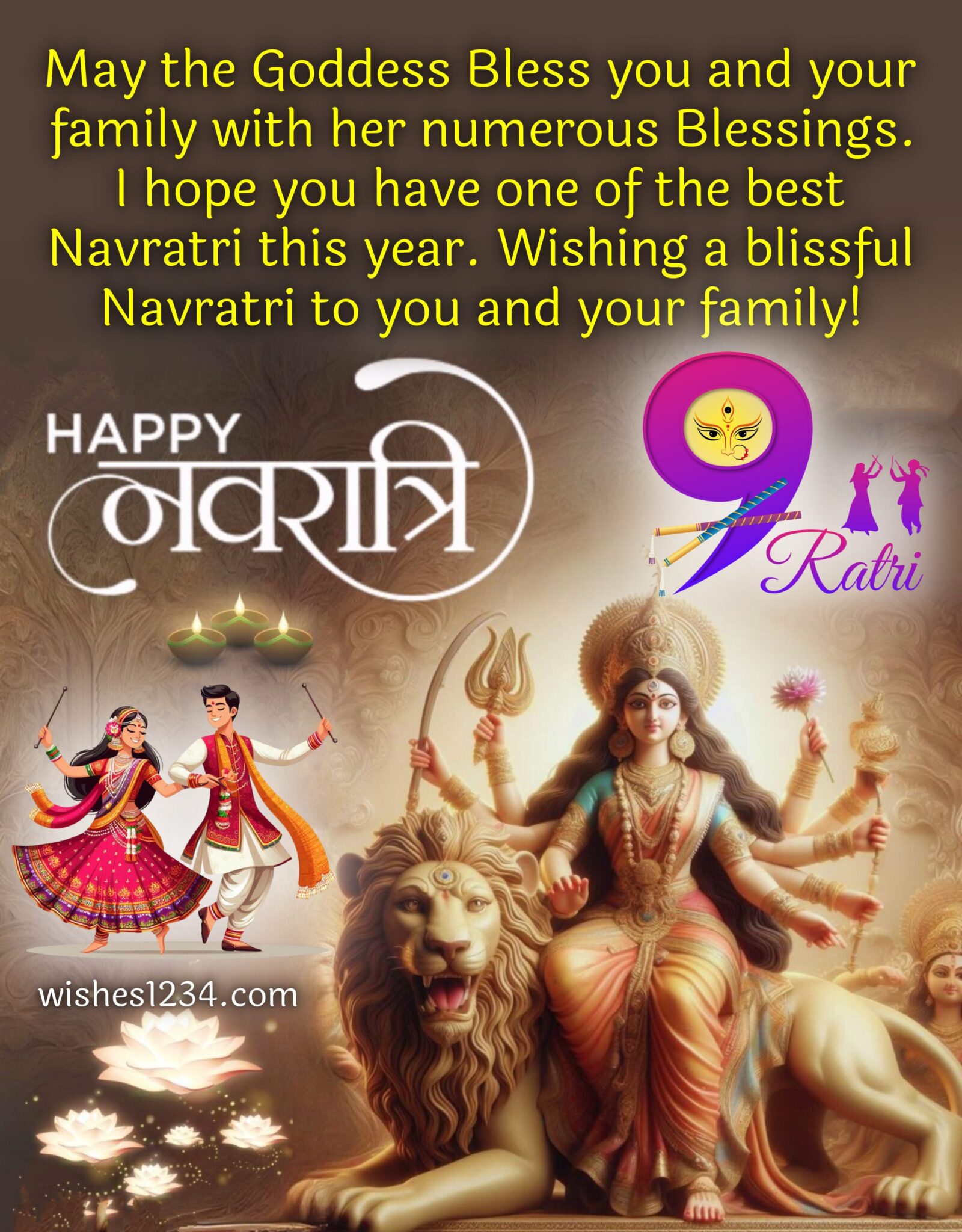 50+ Heartfelt Happy Navratri Wishes, Quotes, Greetings, WhatsApp Status ...