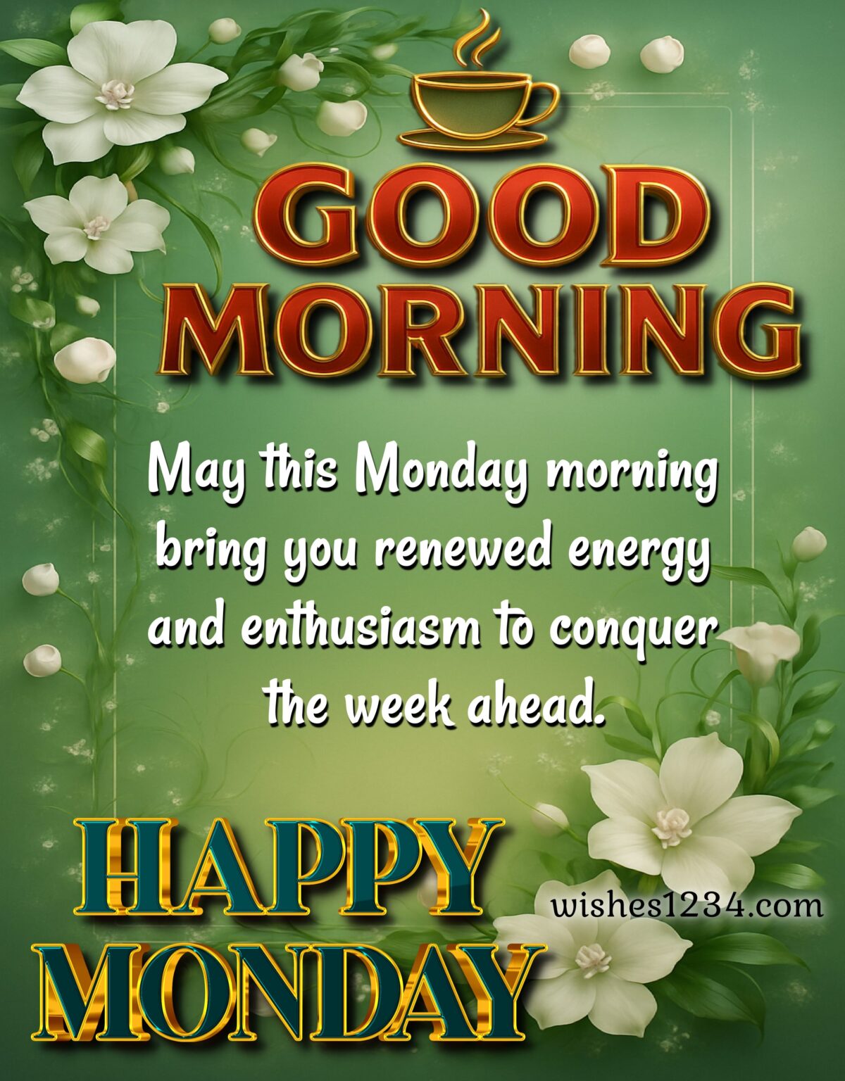 Happy Monday Images: Happy Monday Images with Quotes, Greetings ...