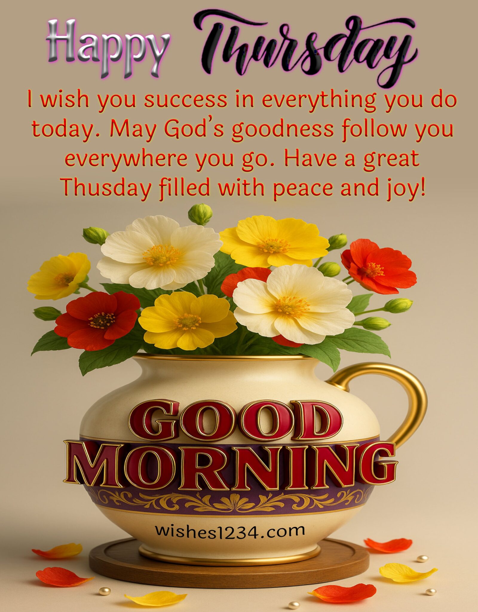 Good Morning Thursday Images with Blessings, Prayers, Quotes and Wishes