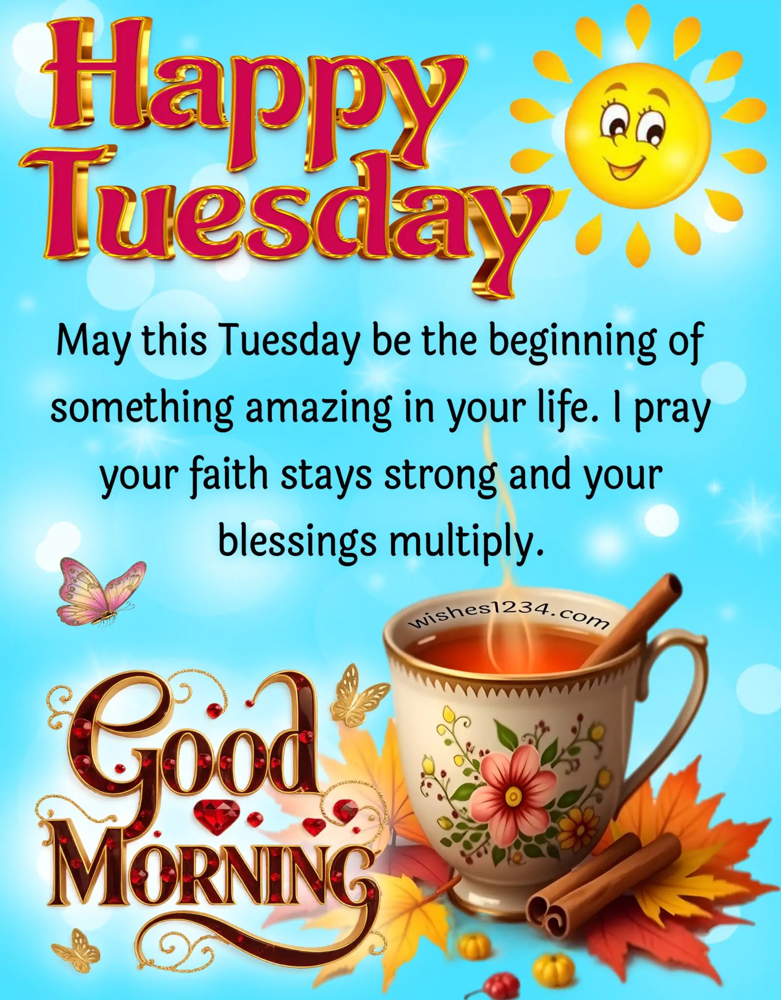 Happy Tuesday Images with Quotes, Greetings, Blessings, Wishes, and ...