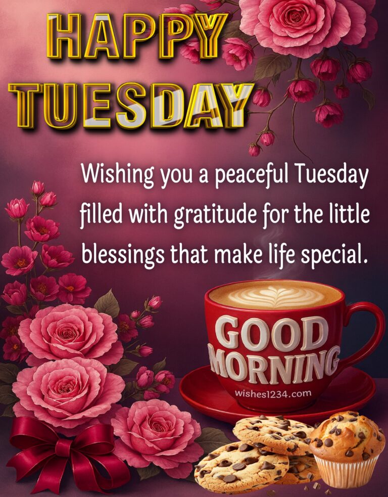Happy Tuesday Images with Quotes, Greetings, Blessings, Wishes, and ...