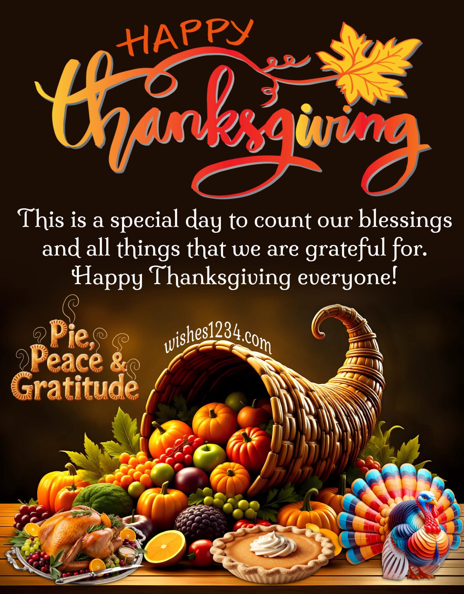 Happy Thanksgiving 2025: Images, Quotes, Messages, Greetings, Blessings ...