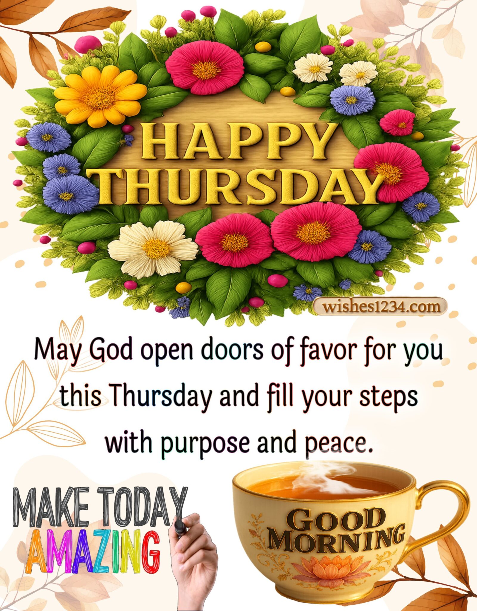Good Morning Thursday Images with Blessings, Prayers, Quotes and Wishes