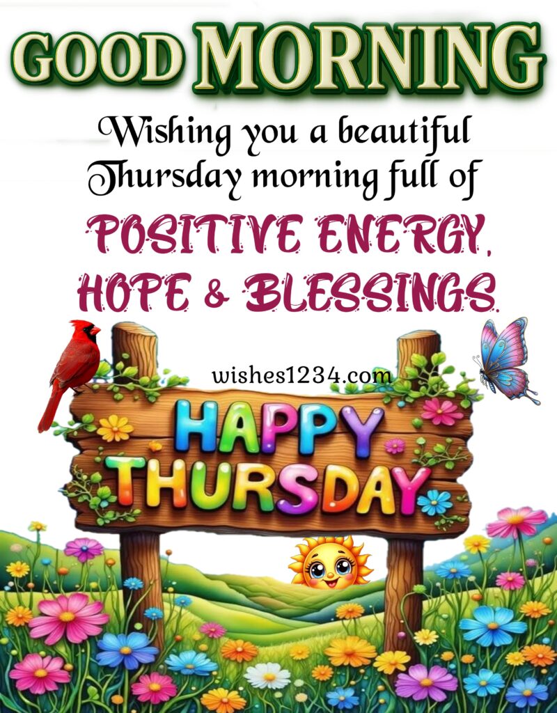 Good Morning Thursday Images with Blessings, Prayers, Quotes and Wishes