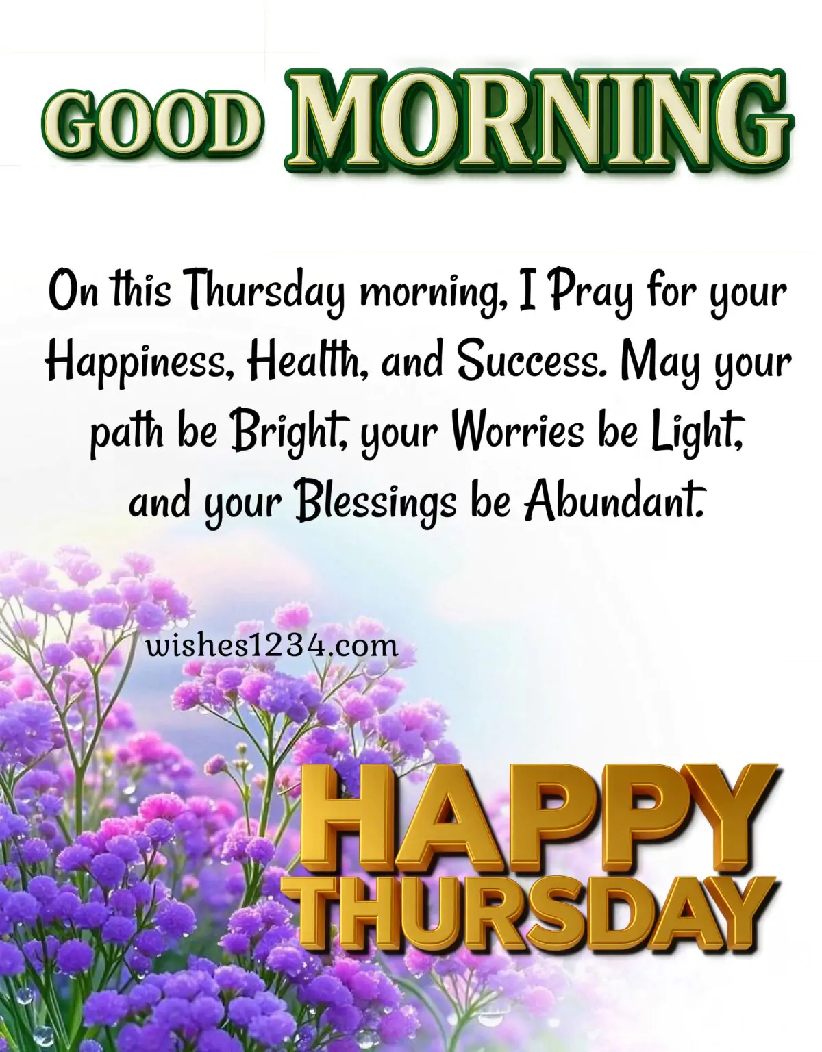 Good Morning Thursday Images with Blessings, Prayers, Quotes and Wishes