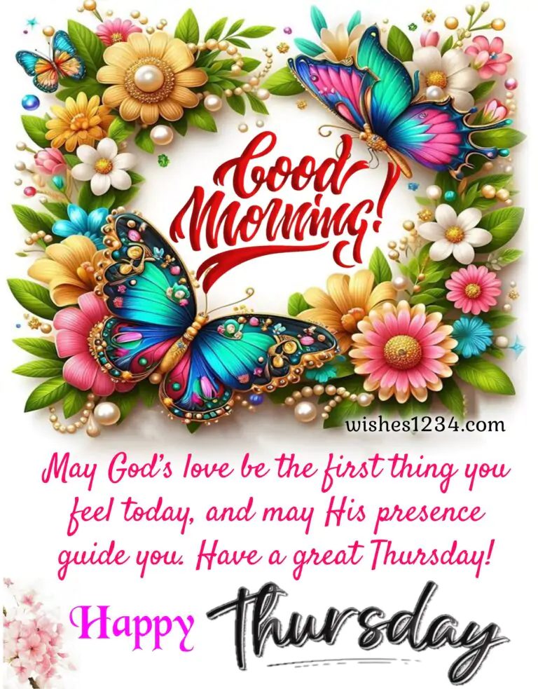 Good Morning Thursday Images with Blessings, Prayers, Quotes and Wishes
