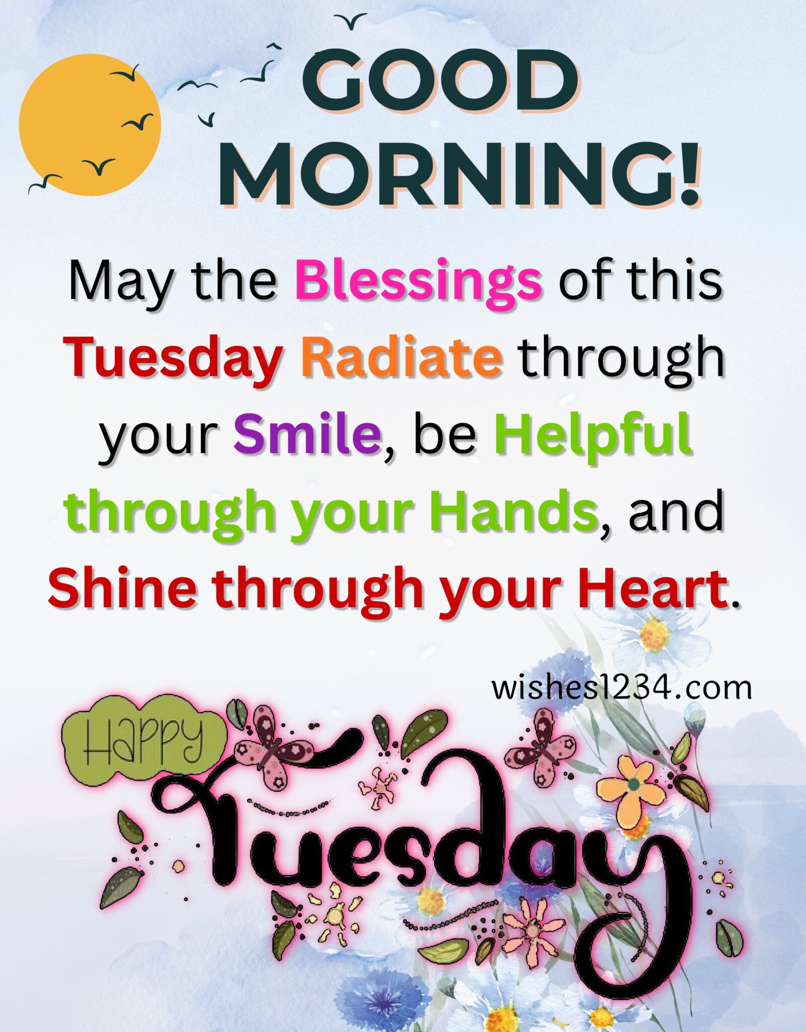 Happy Tuesday Images with Quotes, Greetings, Blessings, Wishes, and ...