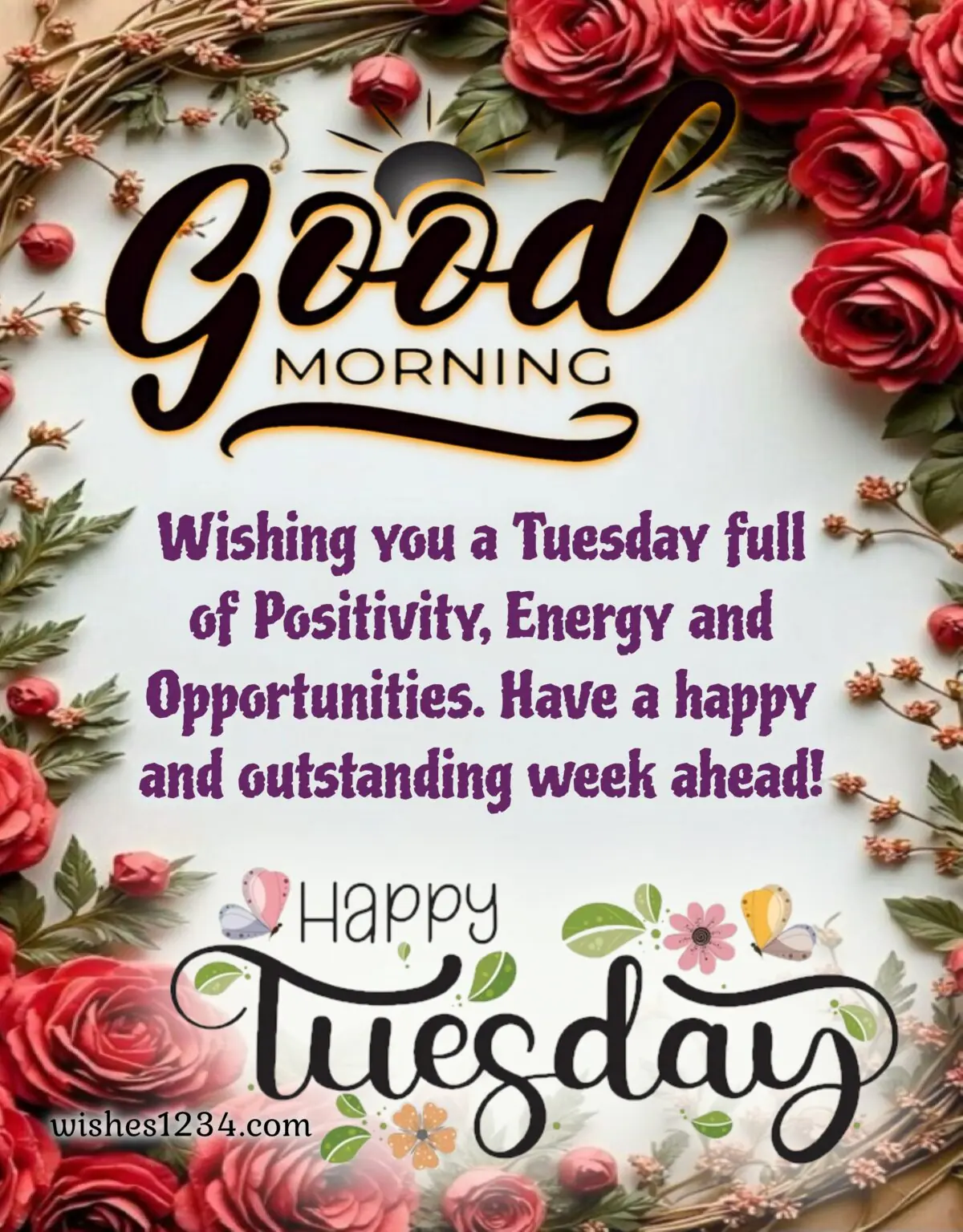 Happy Tuesday Images with Quotes, Greetings, Blessings, Wishes, and ...