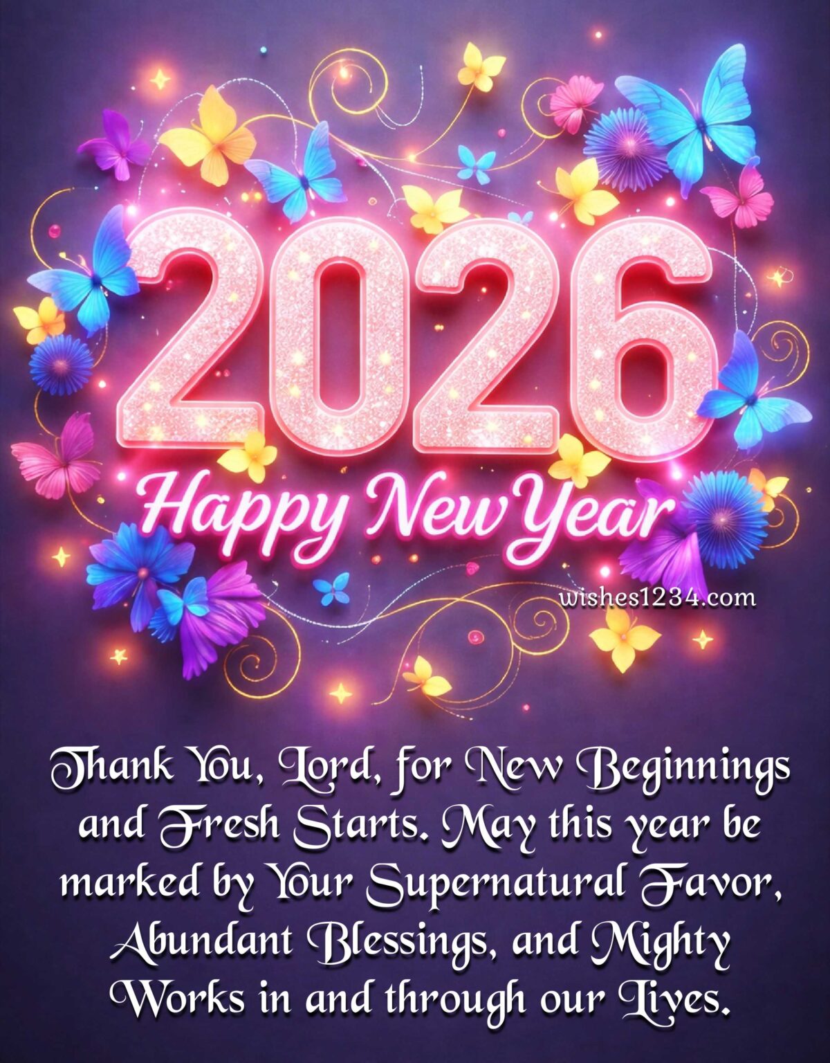 Happy New Year 2026 Wishes, Greetings, Blessings & Quotes with Images