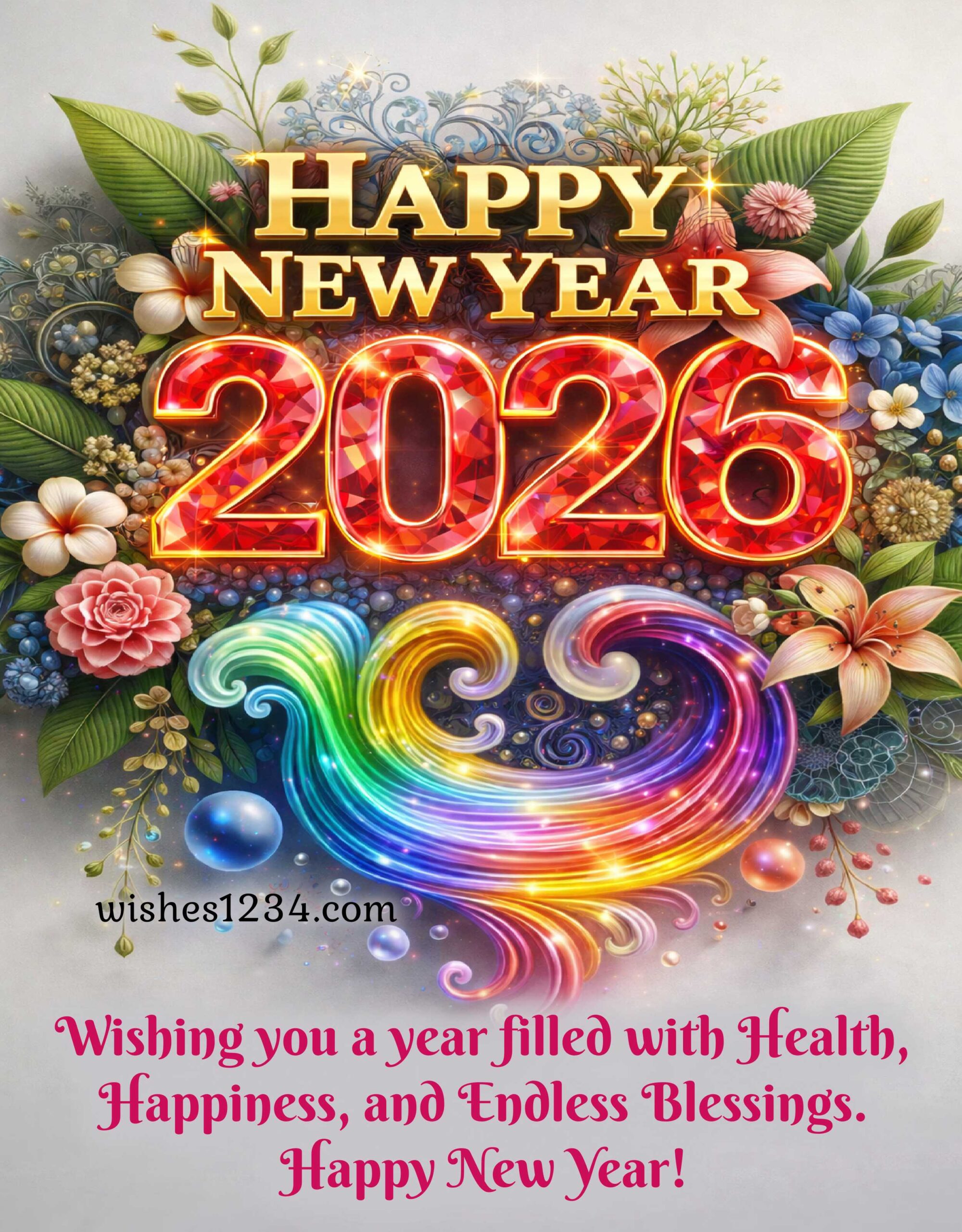 Happy New Year 2026 Wishes, Greetings, Blessings & Quotes with Images