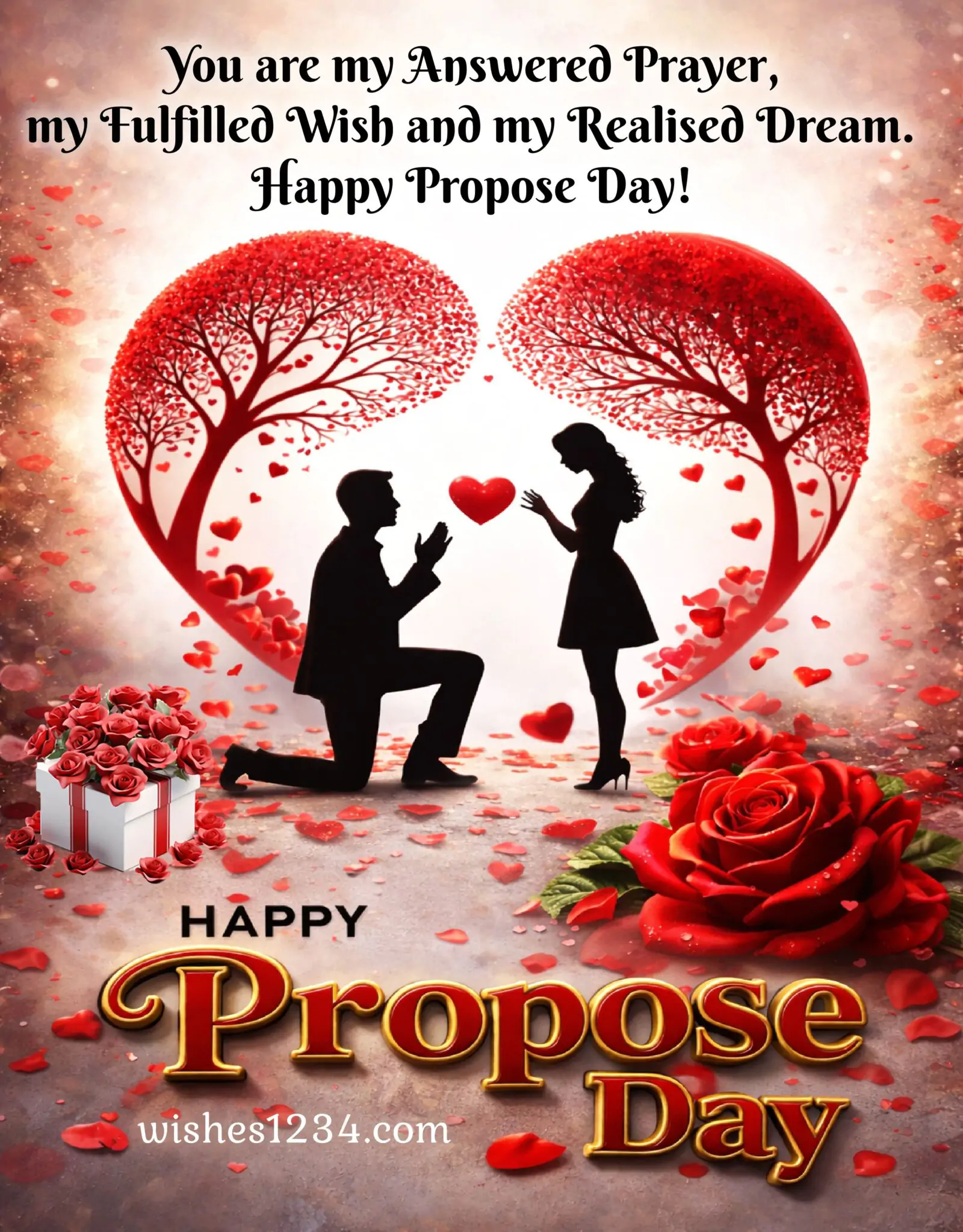 Propose Day Quotes, Messages & Wishes with Image for 2026