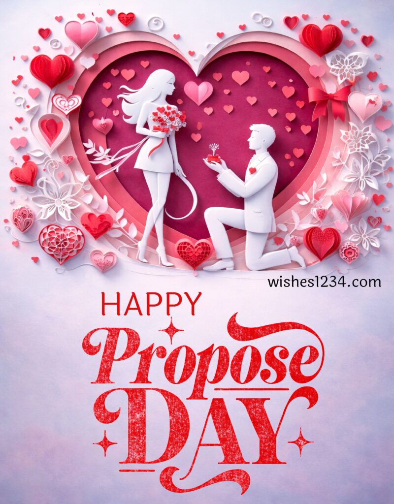Propose Day Quotes, Messages & Wishes with Image for 2026