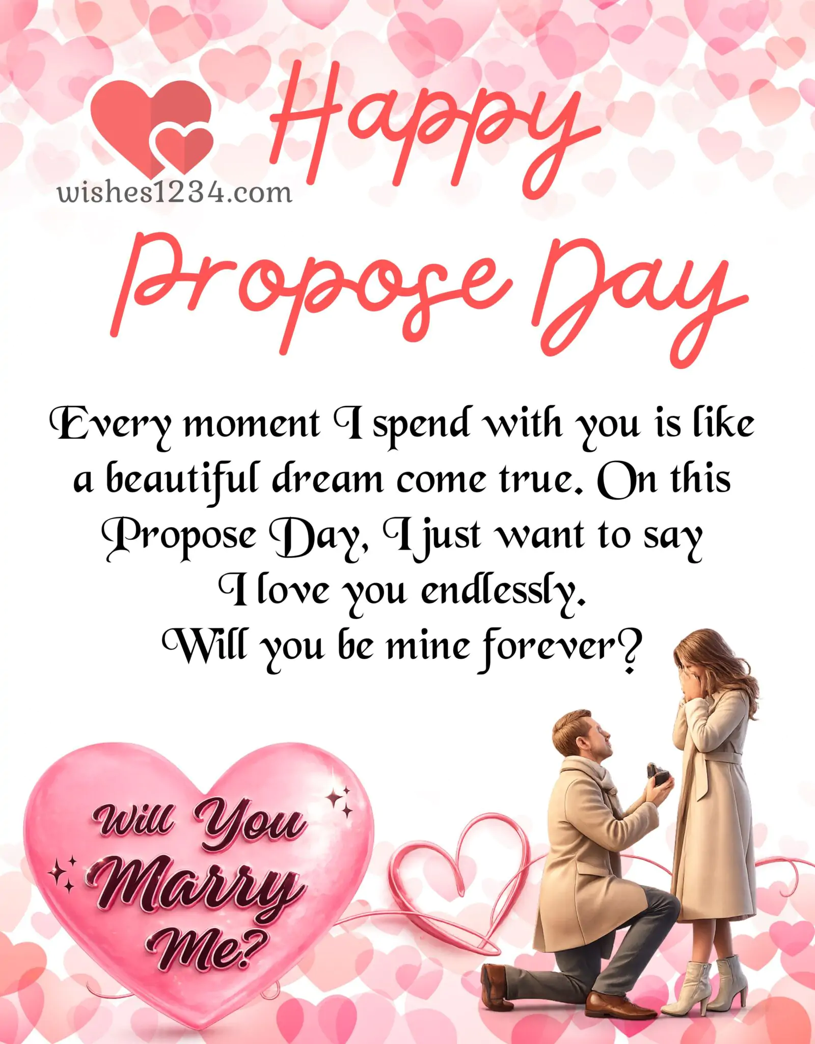 Propose Day Quotes, Messages & Wishes with Image for 2026