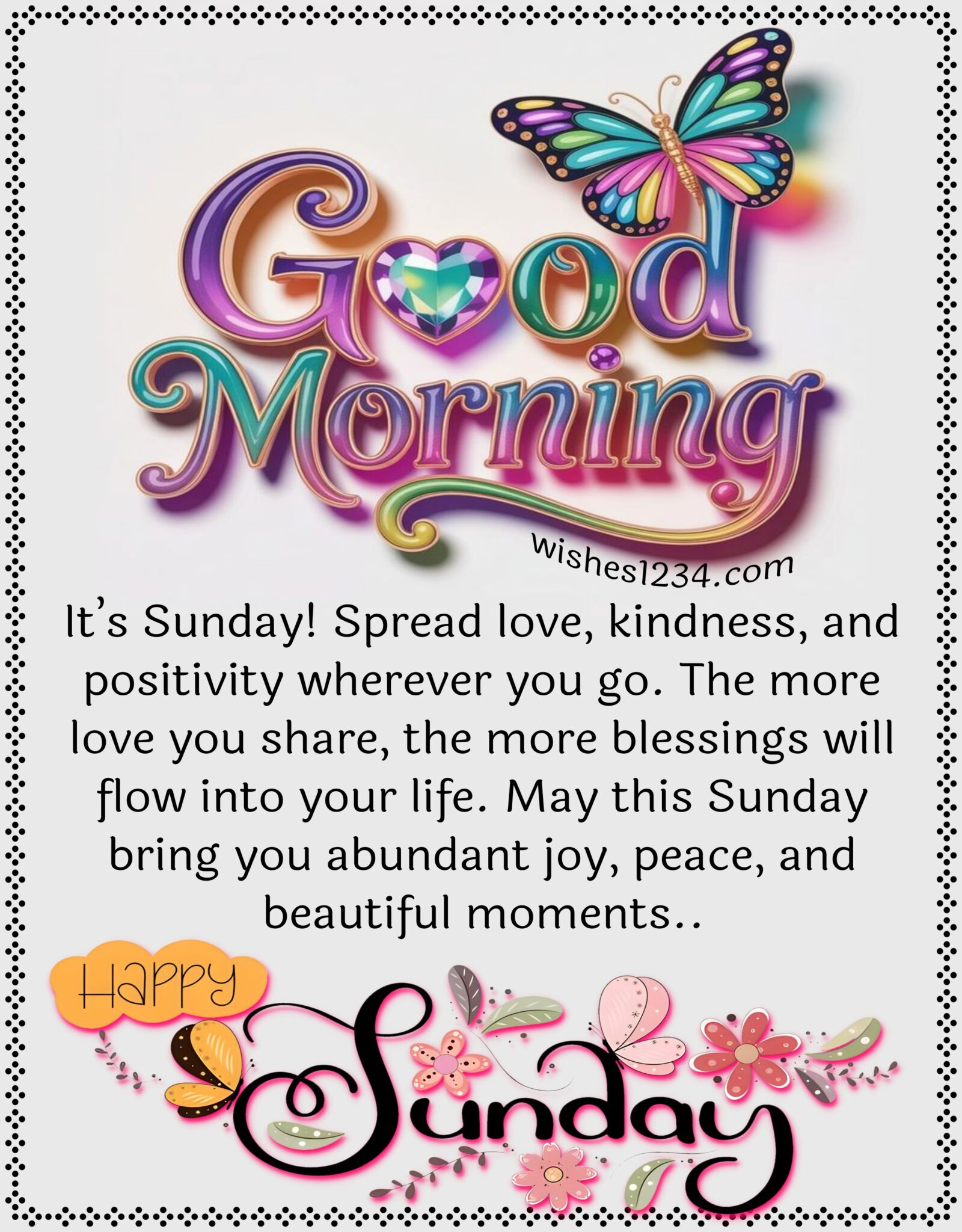 Happy Sunday Blessings, Wishes, Quotes, short Prayers for Friends ...